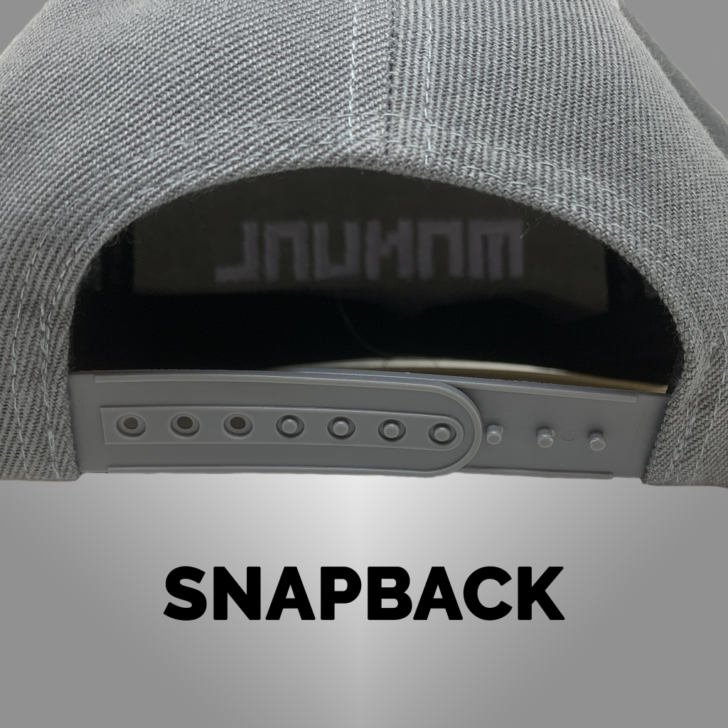 Manual Music - CAP Snapback - White On Black 3D Embroidered | Artist ...