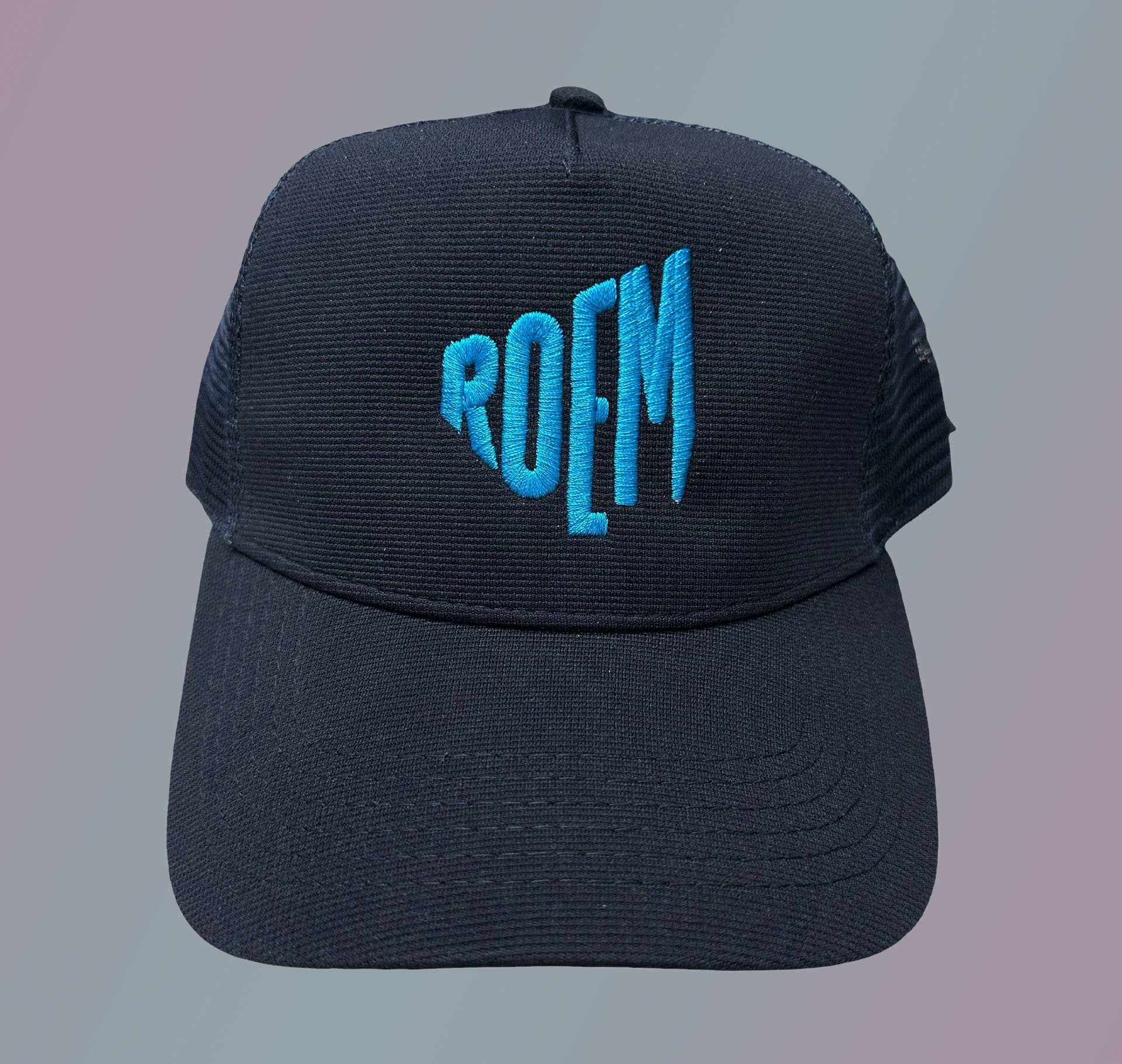 ROEM WIT - Cap NAVY With Embroidered Logo In BLUE | Artist Fanshop